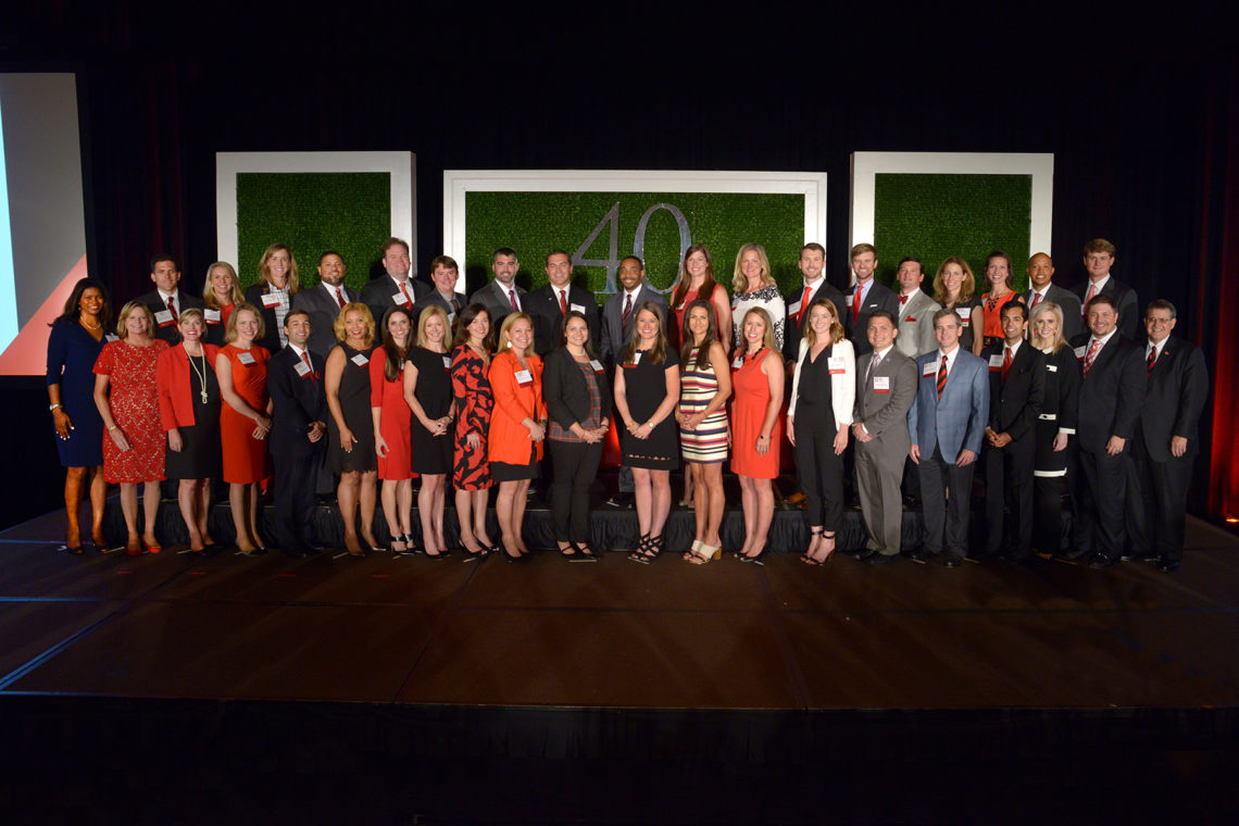 University of Georgia Alumni Association celebrates 40 Under 40 Class ...
