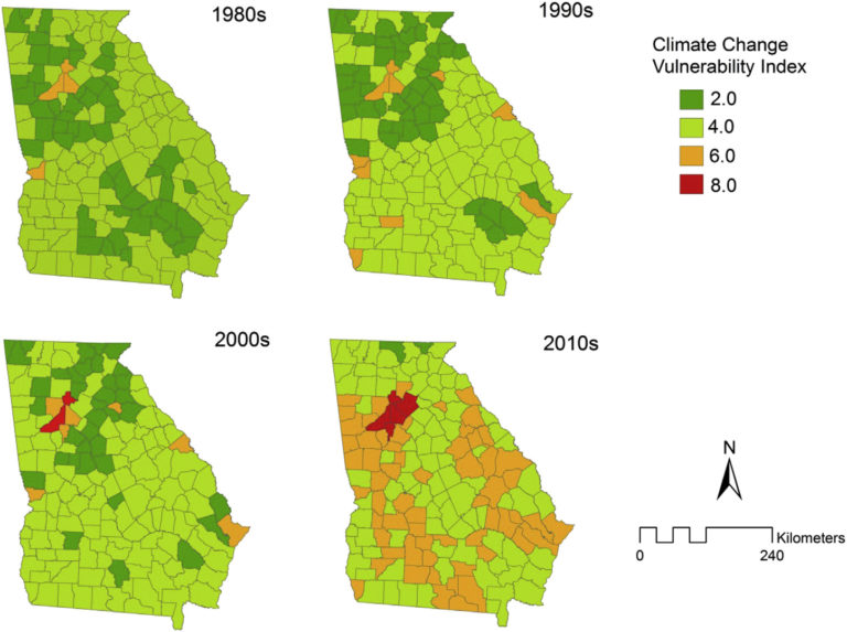 UGA study assesses climate change vulnerability in Georgia - UGA Today