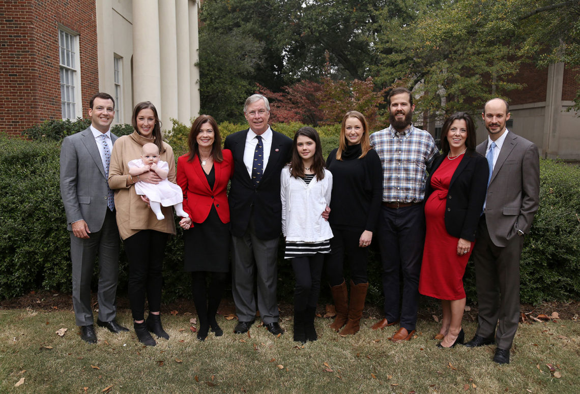 Law school dedicates Rusk Hall courtroom in honor of Butler family ...