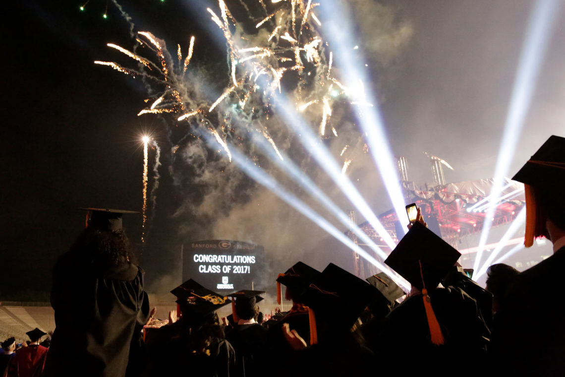 Speakers at graduation ceremonies share advice, welcome new alumni ...