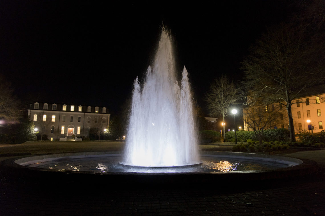 Gallery: North Campus at night - UGA Today