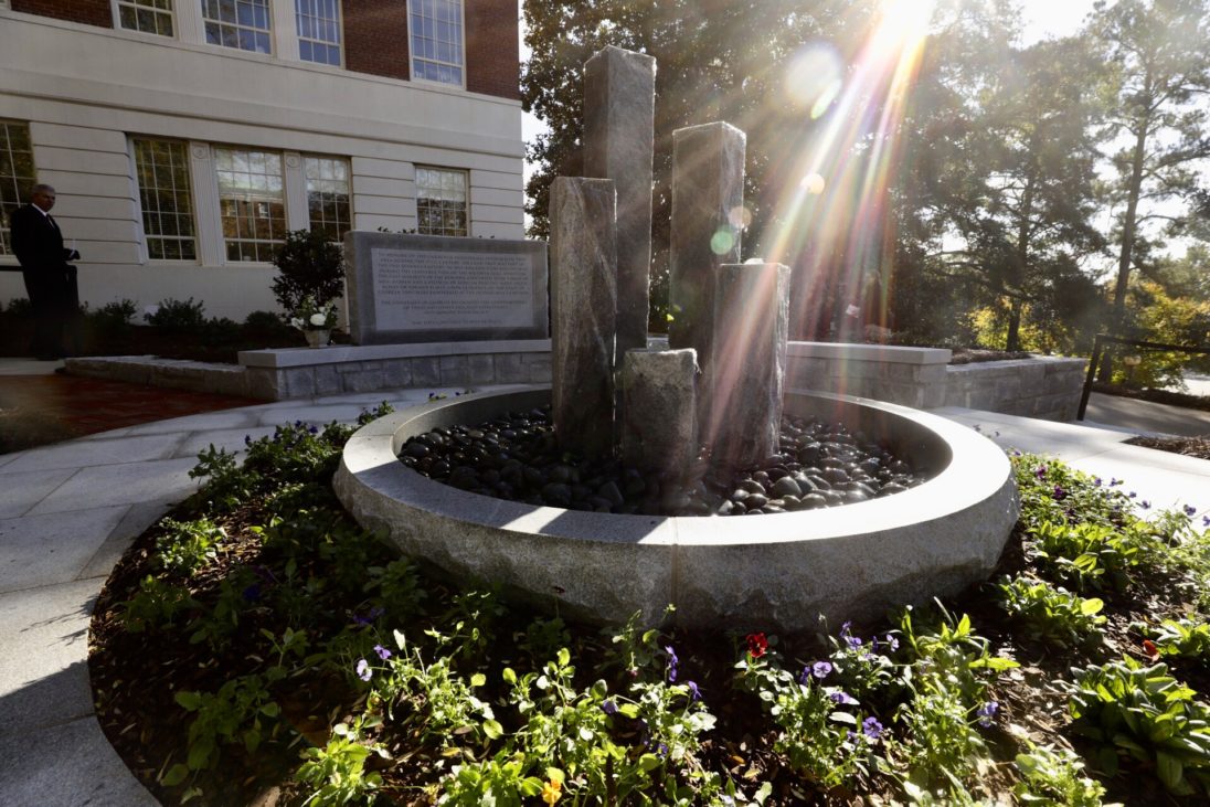 Memorial dedicated at Baldwin Hall