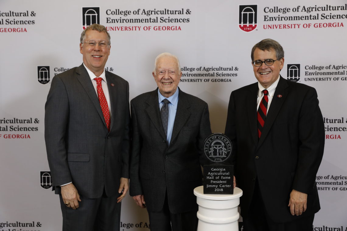 Former President Carter joins Agricultural Hall of Fame - UGA Today