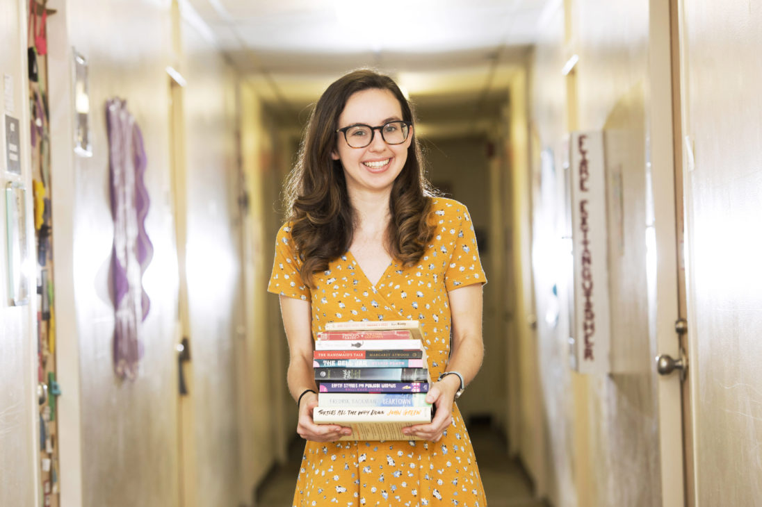 Her next chapter turns the page to graduate school