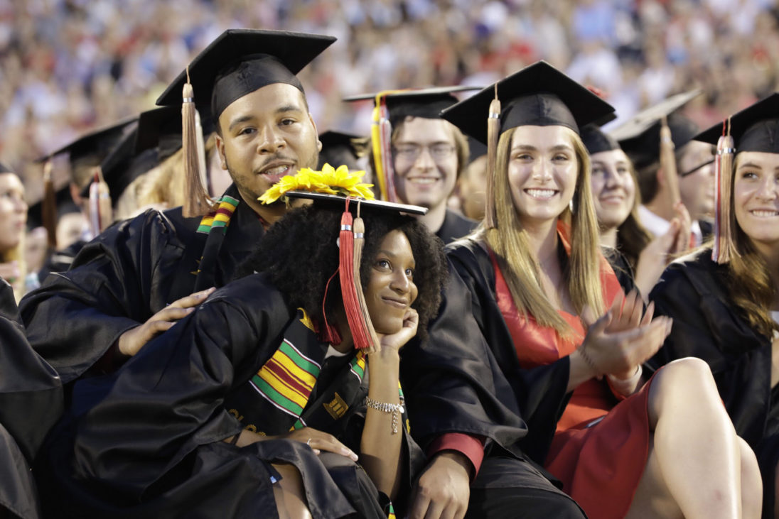 Commencement speakers share defining moments