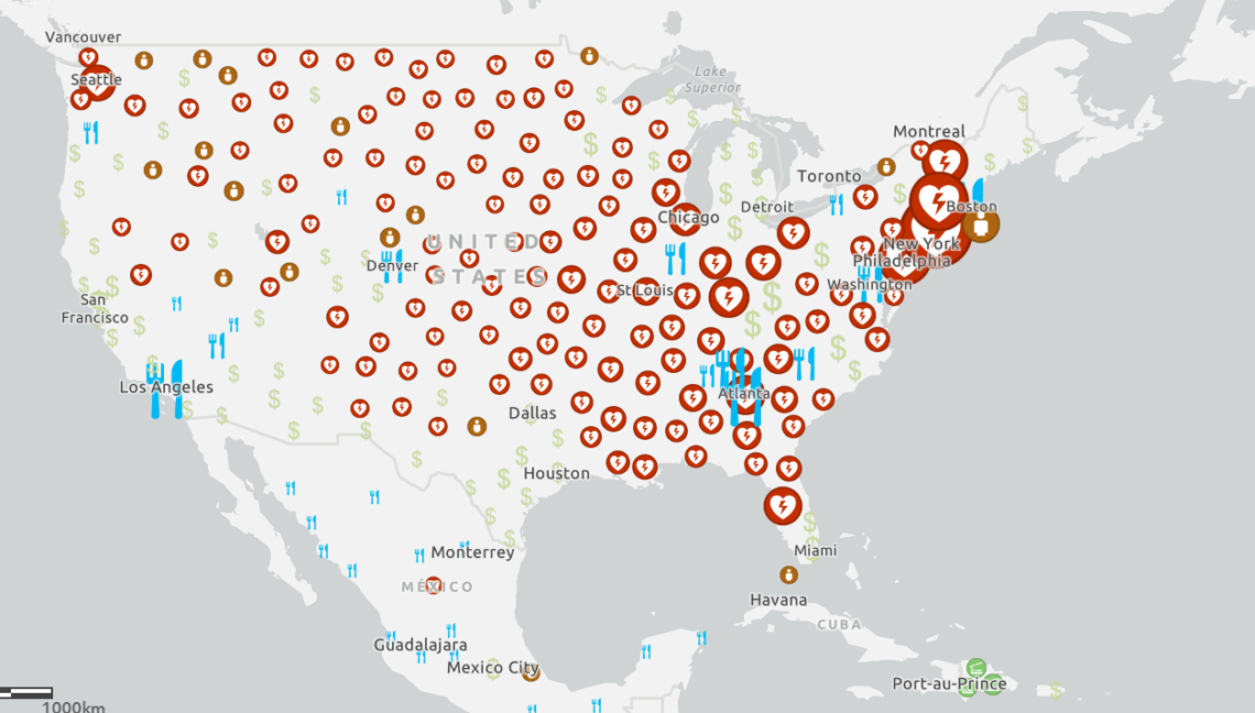 Map helps people locate COVID-19 resources