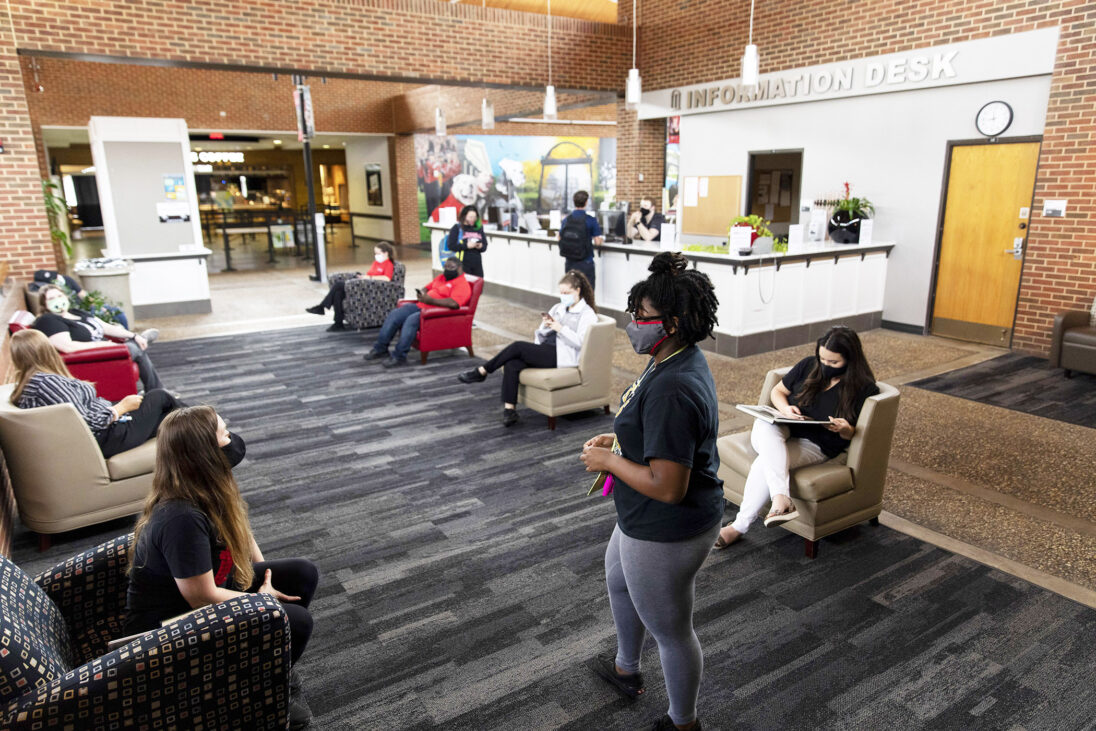 Campus reopening underway