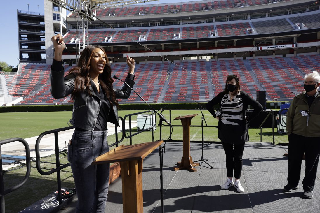 Speakers encourage Class of 2021 to live with intent - UGA Today