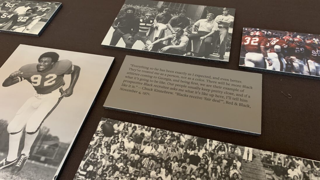 Exhibition celebrates the 50th anniversary of UGA football team ...