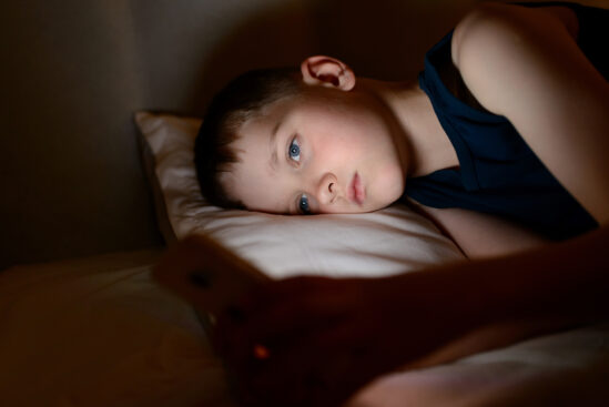 Pandemic family stress leads to sleep problems for boys