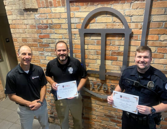 UGA police captain, officer receive the 2022 UGA Kassinger Scholarship ...
