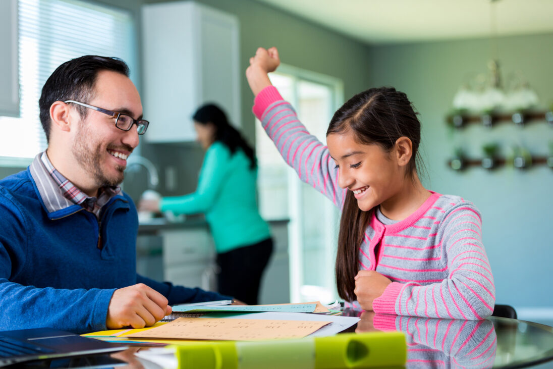 The way you talk to your child about math matters