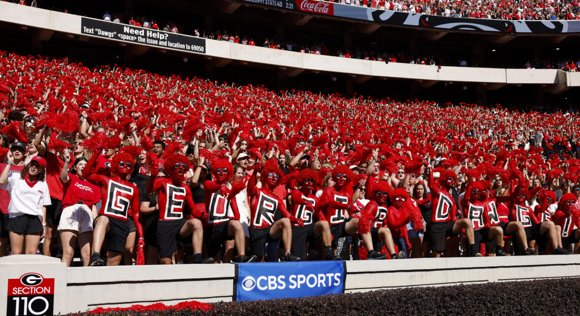 Bulldogs stuff Auburn Tigers in 42-10 win