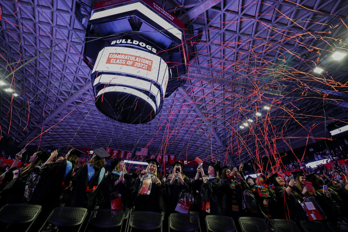 Commencement speakers share lessons with new graduates