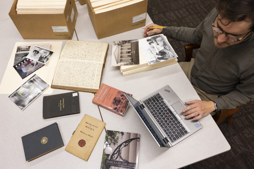 From charter to championships, archivist preserves UGA history - UGA Today