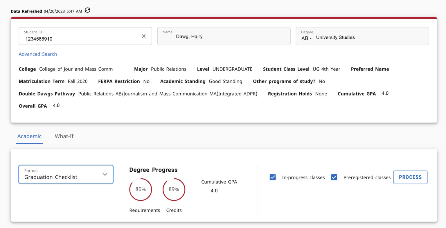 DegreeWorks platform updated - UGA Today
