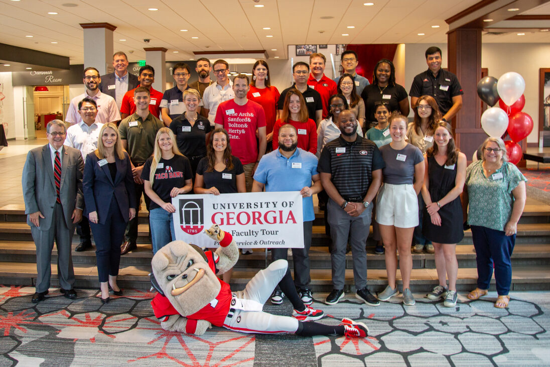 Tour gives UGA faculty new perspective on state
