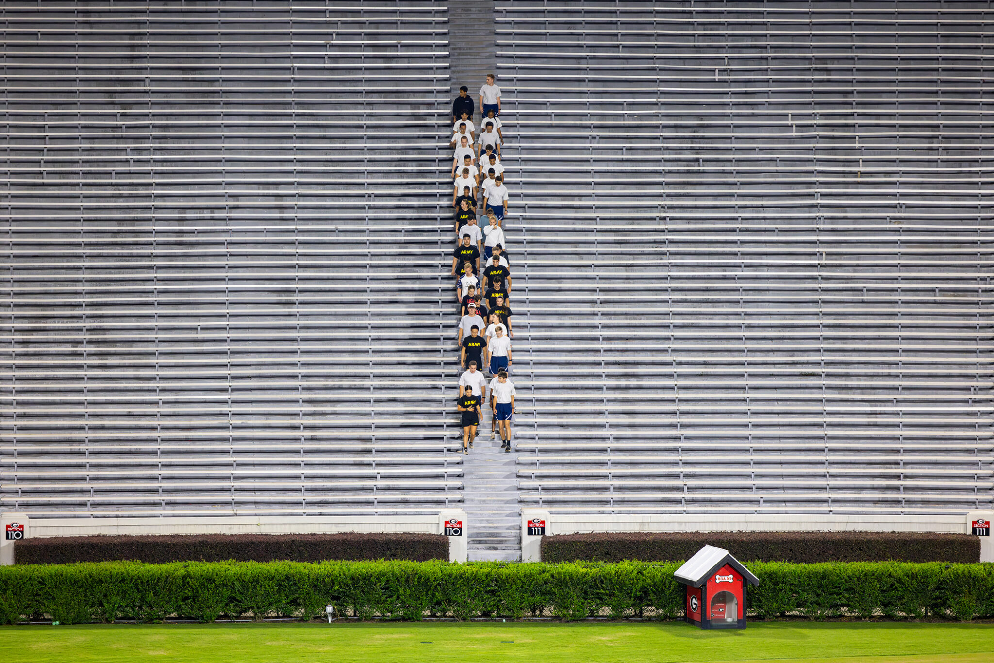 Inaugural 9/11 memorial stair climb takes place at Sanford Stadium
