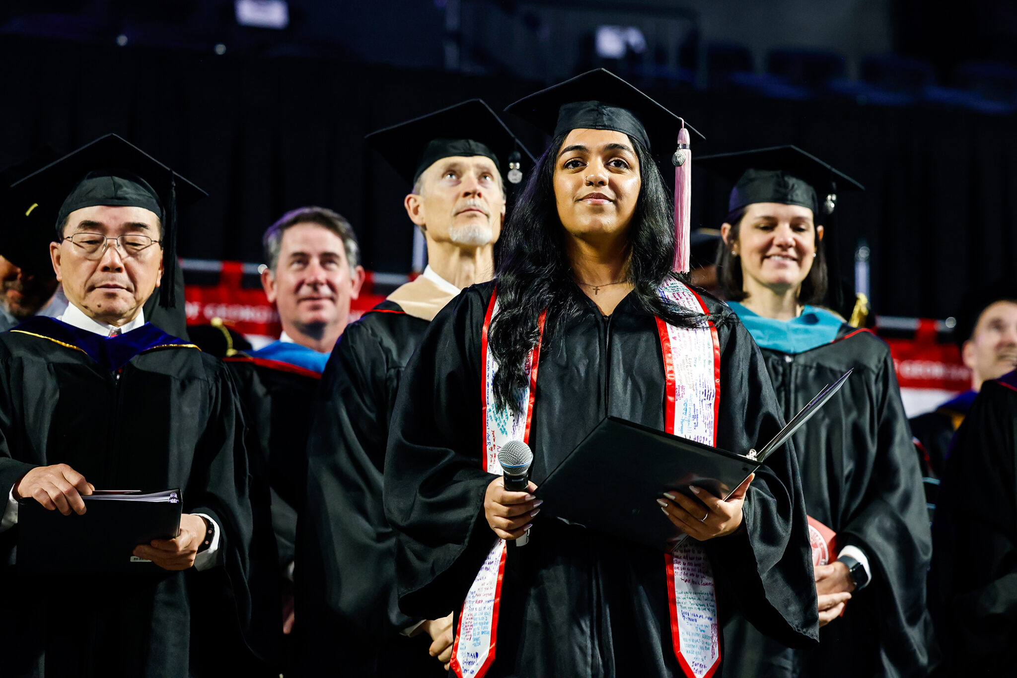 Graduates encouraged to savor accomplishments, look ahead