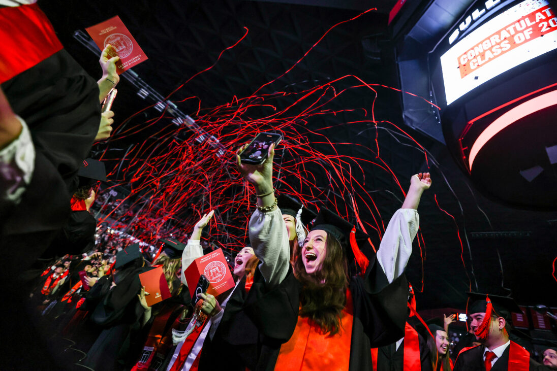 Graduates encouraged to savor accomplishments, look ahead