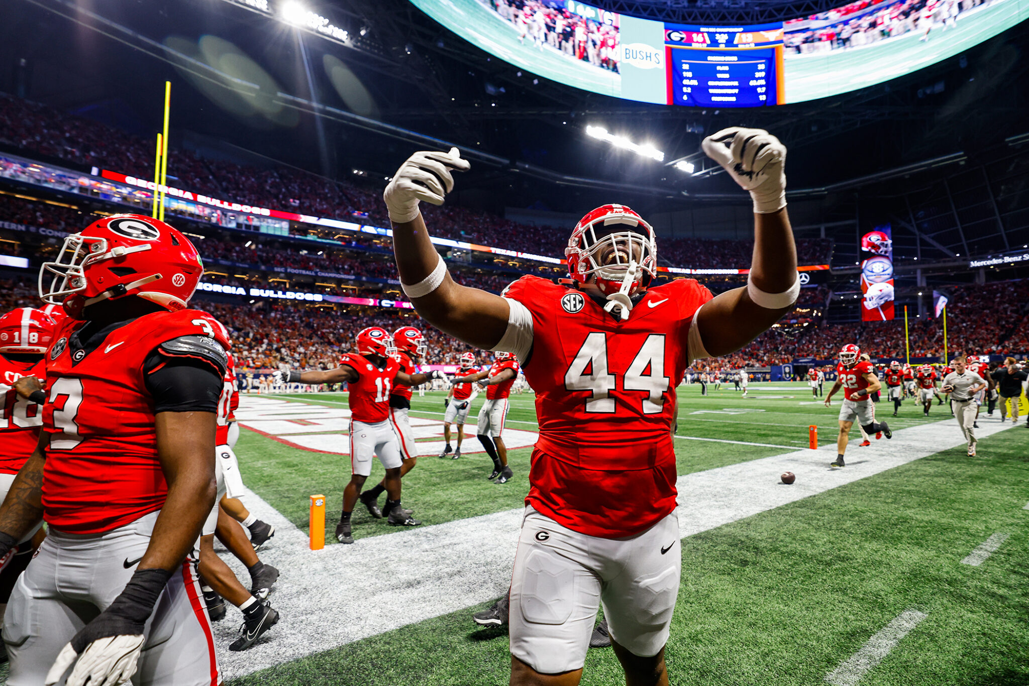 Bulldogs top Texas in OT to win SEC Championship