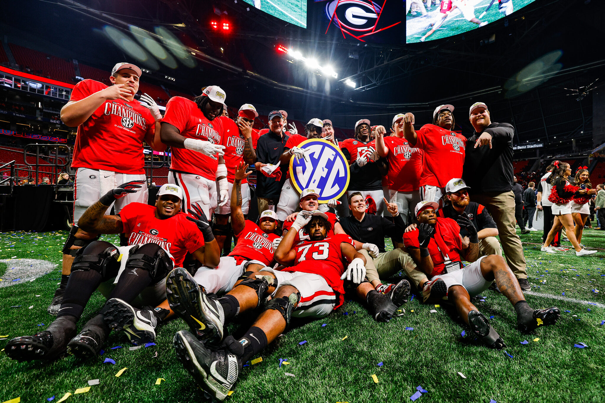 Bulldogs top Texas in OT to win SEC Championship